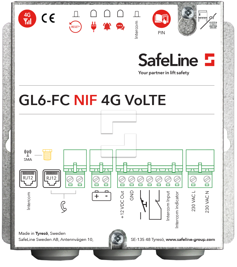 GL6 FC NIF - SafeLine